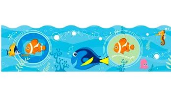 Disney Finding Nemo - Wallpaper Wall Border Stickup – WiggleWalls